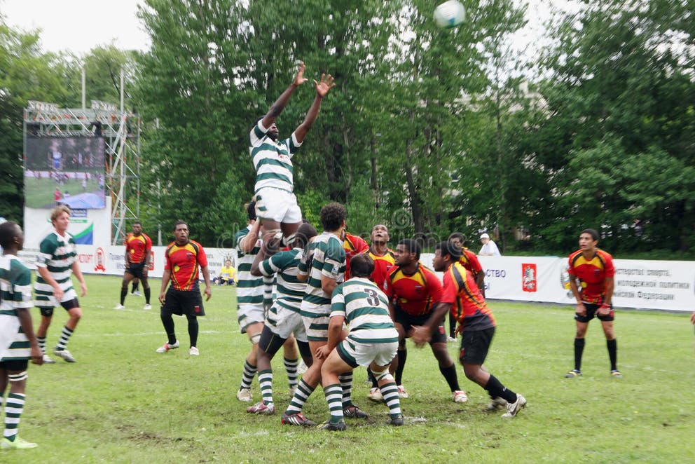 IRB Junior World Rugby Trophy Editorial Stock Photo - Image of guinea ...