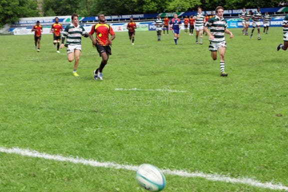 IRB Junior World Rugby Trophy Editorial Image - Image of match, game ...