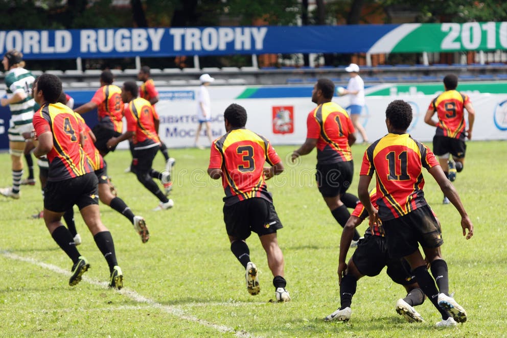 IRB Junior World Rugby Trophy Editorial Stock Image - Image of rugby ...