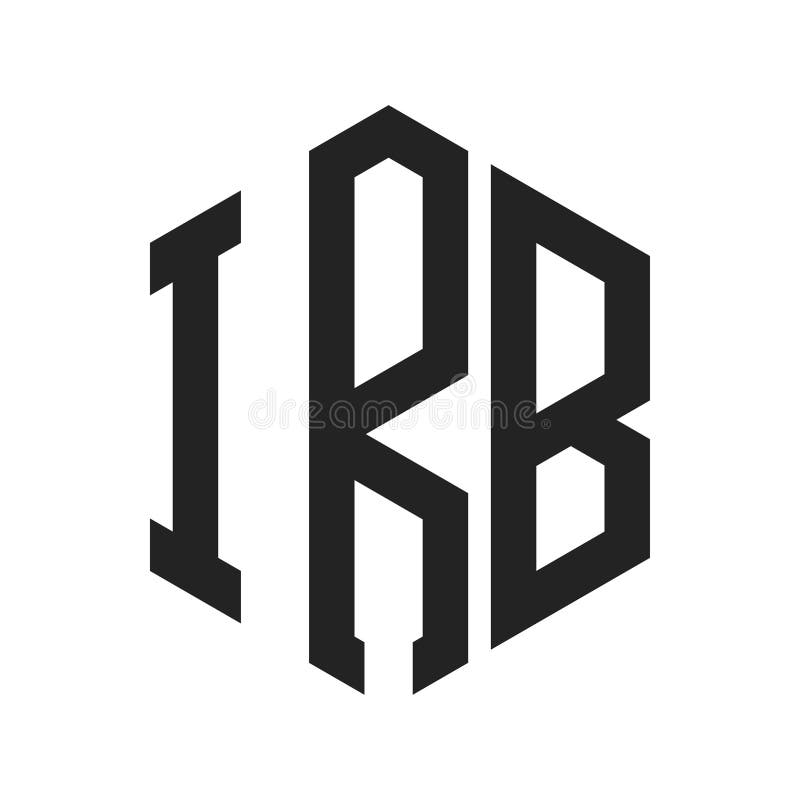 IRB Logo Design. Initial Letter IRB Monogram Logo Using Hexagon Shape ...