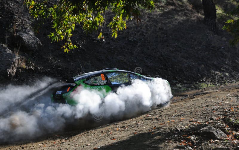 IRC, Cyprus Rally 2012 editorial image. Image of action - 27539585