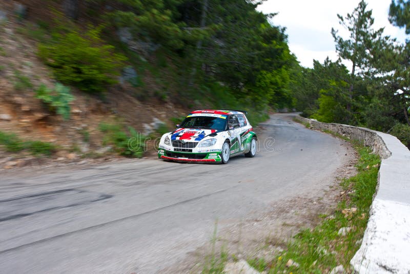 IRC PRIME Yalta Rally 2011 editorial image. Image of race - 24032420