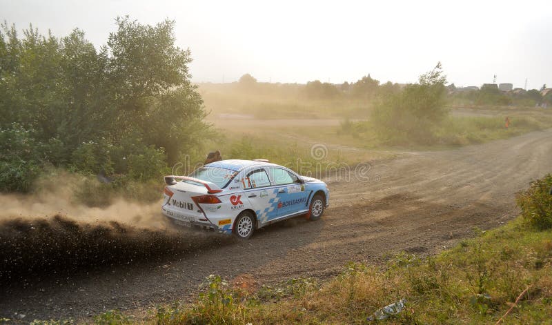 IRC RALLY SIBIU SSS12 SUPERSPECIAL Editorial Photo - Image of rallye ...