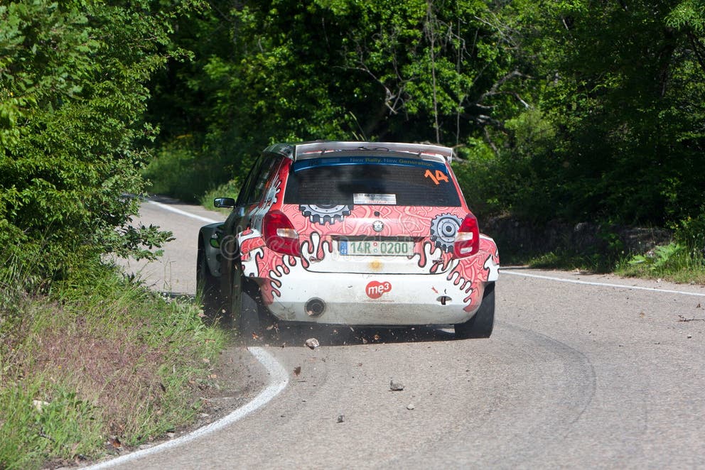 IRC Yalta Prime Rally 2011 editorial stock image. Image of motorized ...