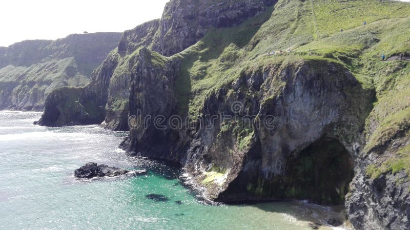 Dublin beach stock photo. Image of ocean, klippe, coast - 99459444