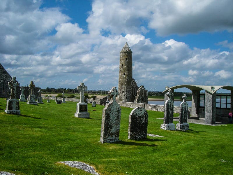 Ireland cemetery stock photo. Image of ocean, medieval - 56042268