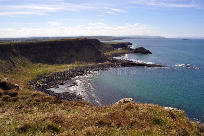 Ireland cliff stock photo. Image of giant, flower, drawn - 54049728