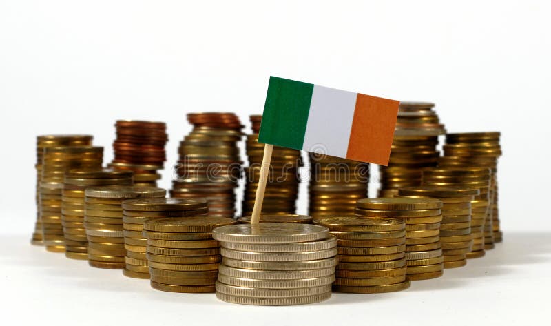Ireland Flag Stack Money Coins Stock Photos - Free & Royalty-Free Stock ...