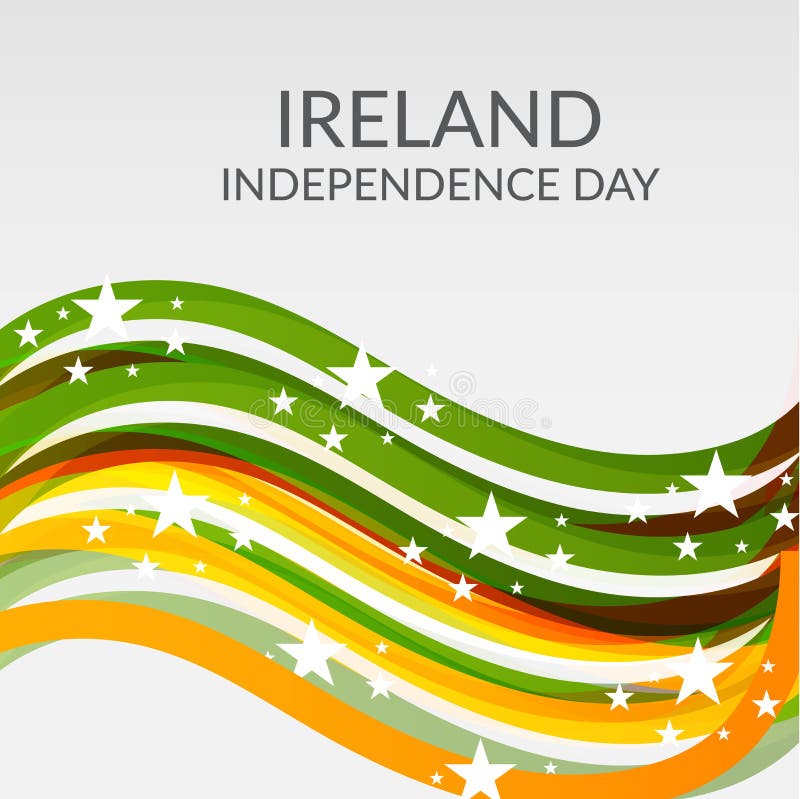 Ireland Independence Day stock illustration. Illustration of patrick ...