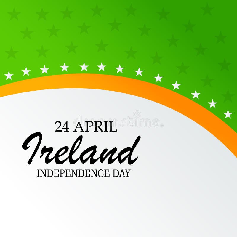 Ireland Independence Day stock illustration. Illustration of irish ...