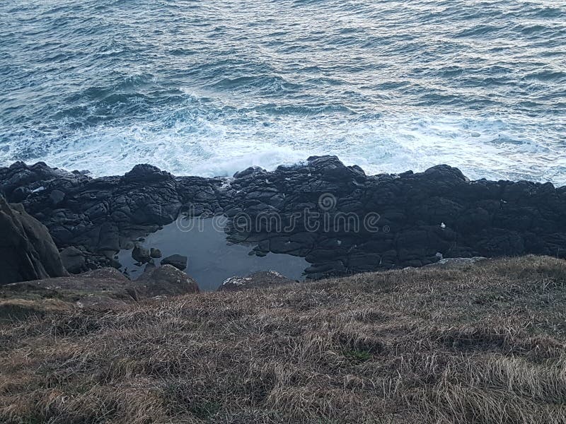Ireland, Ocean, Waves, Rocks Stock Photo - Image of trees, ocean: 161416484