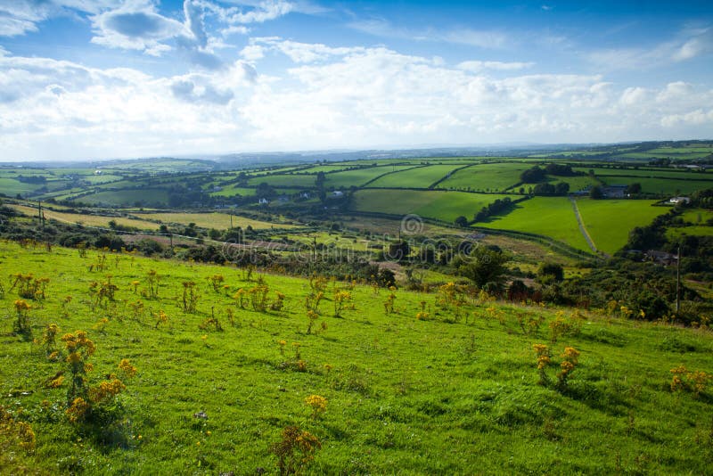 Ireland landscape stock image. Image of green, arthurs - 51920909