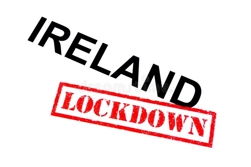 Ireland Lockdown stock illustration. Illustration of memo - 177385381