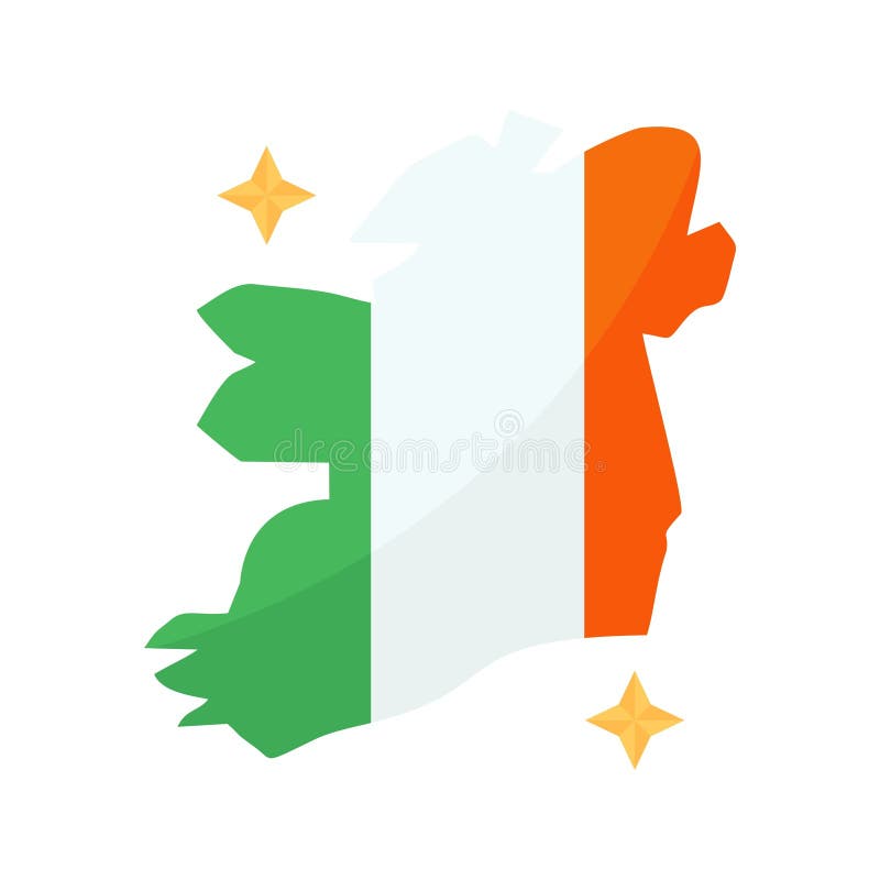 Ireland Map Icon Image. stock vector. Illustration of isolated - 284236903