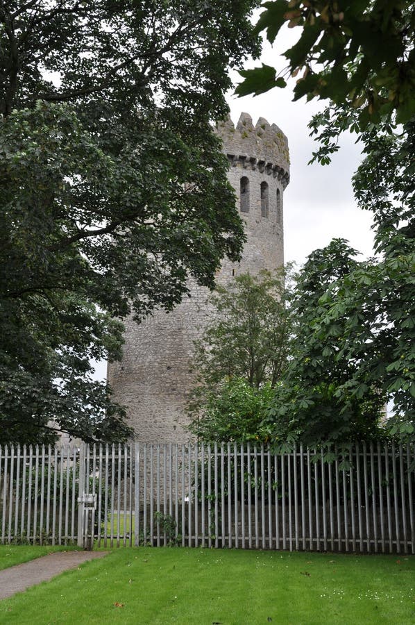 Castle in nenagh Tipperary stock image. Image of tipperary - 50557945