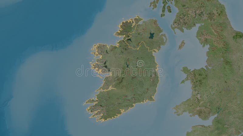 Dublin Map Satellite View Ireland Stock Illustrations – 376 Dublin Map ...