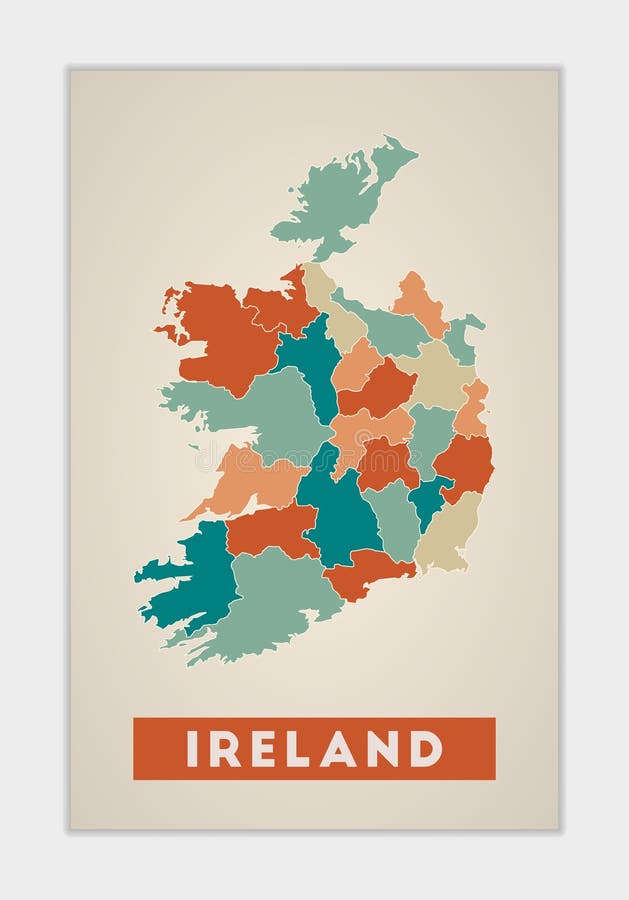 Ireland Poster Stock Vector Illustration Of Poster 170281431