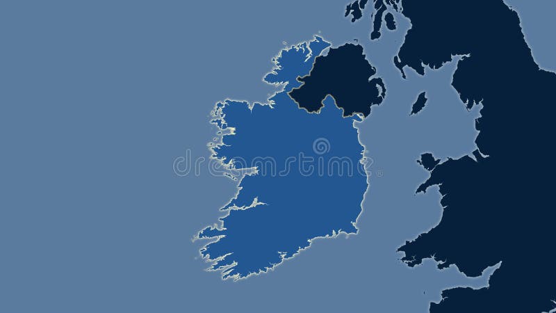 Ireland - Solid. Composition Stock Illustration - Illustration of ...