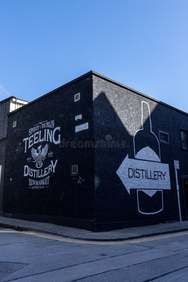 Ireland, Teeling Whiskey Distillery Under the Blue Sky Editorial Stock ...