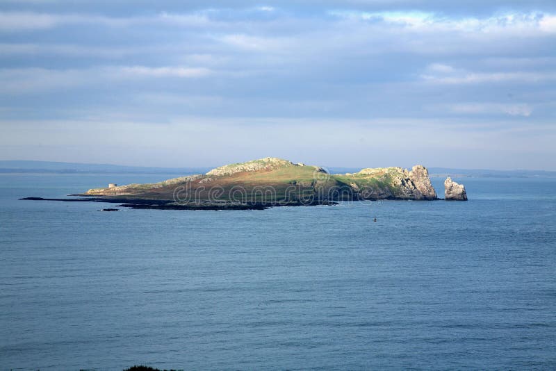 Irelands eye. stock image. Image of bays, skies, seas - 10491521