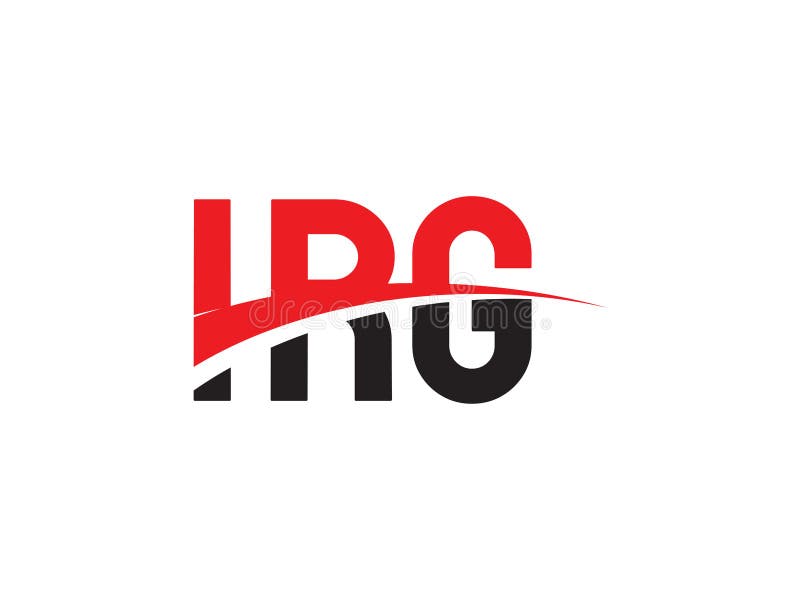 IRG Letter Initial Logo Design Vector Illustration Stock Vector ...