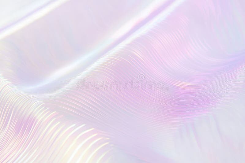 Iridescent Abstract Texture with Soft Pastel Waves and Subtle Color ...