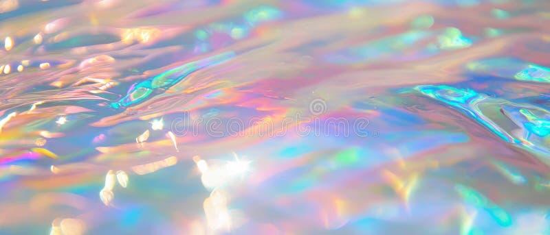 Iridescent Aluminum Texture with Shifting Colors and Shimmering Effect ...