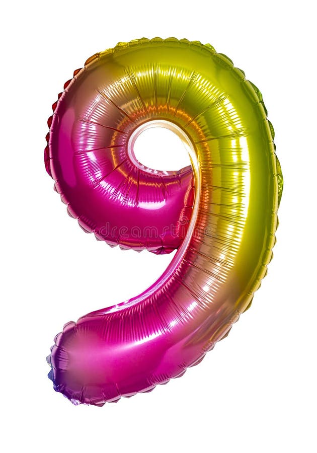 Balloon Number 2 Two 3D Golden Foil Realistic Alphabet Stock Photo ... Balloon Number 2 Two 3D Golden Foil Realistic Alphabet Stock Photo ...