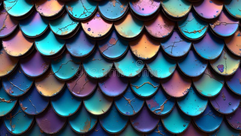 Iridescent Fish Scales Texture, Seamless Pattern High Quality Image ...