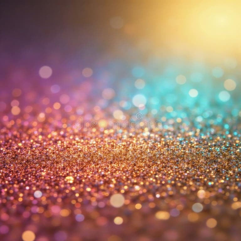 Iridescent Gold Glitter Background with Micro Particles, Iridescent ...