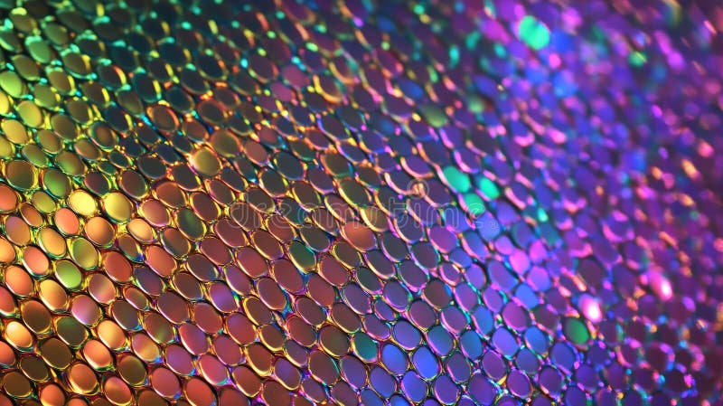 Iridescent Holographic Rainbow Foil Texture Abstract Background with ...