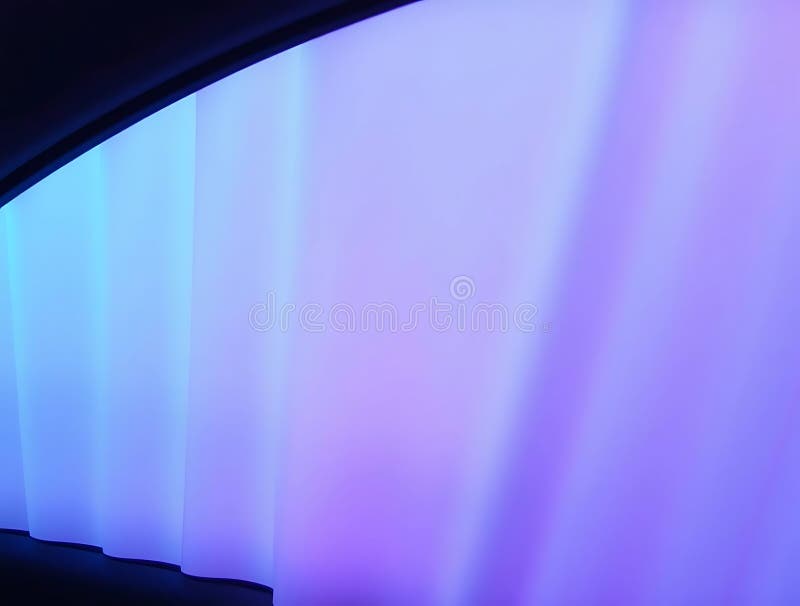 Iridescent Light Panels Create a Gradient of Serene and Futuristic ...