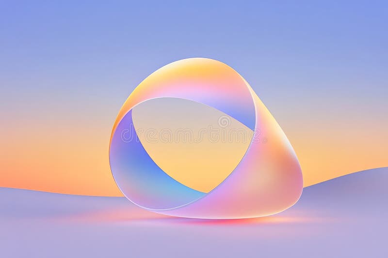 Iridescent Neon Holographic Twisted Wave: Vibrant Colorful Gradient ...