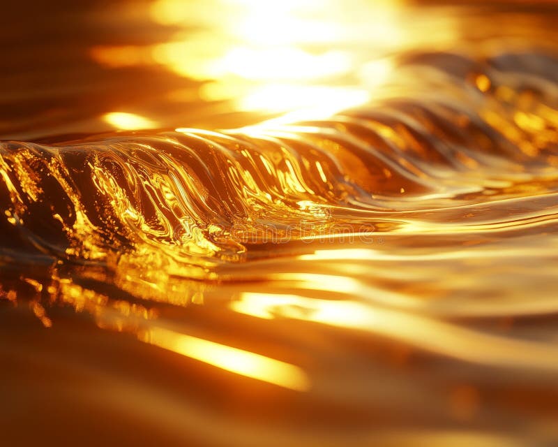 An Iridescent Oil Slick on the Water, Reflecting Sunlight, Poses an ...