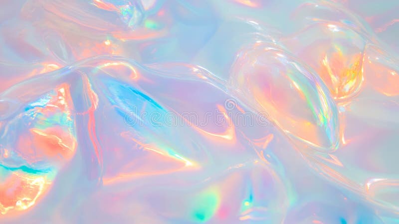 Iridescent Pearl Wall Texture with Soft Pastel Colors for Creative ...