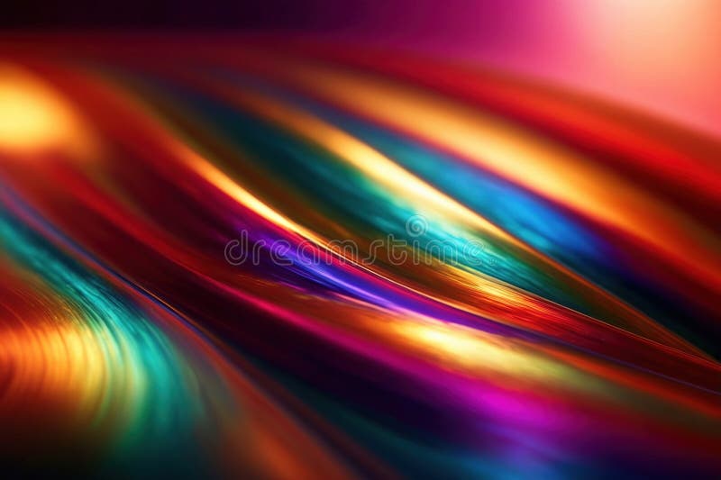 Iridescent Rainbow Glitter Sheen, Abstract Pattern Wallpaper Background ...