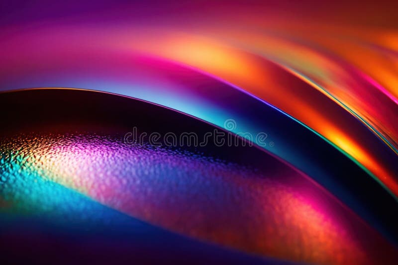 Iridescent Rainbow Glitter Sheen, Abstract Pattern Wallpaper Background ...