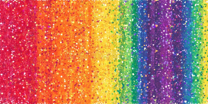 Iridescent Rainbow Texture Background with Vibrant Gradient from Red To ...