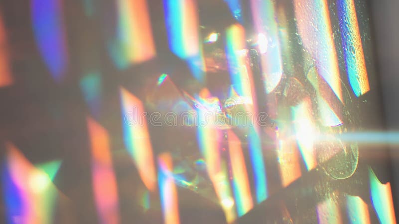 Iridescent Stained Glass Texture with Colorful Light Patterns for ...