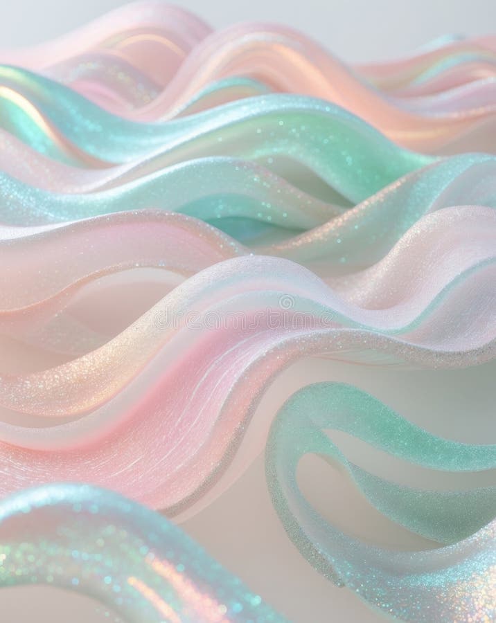 Sparkling Pastel Blue Violet Gold Waxy Spots Background and Brush ...