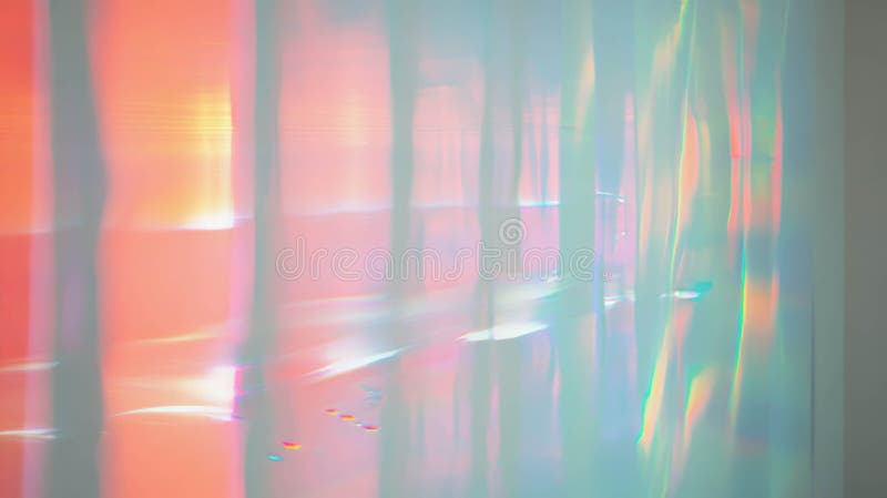 Iridescent White Wall Texture with Subtle Colors for Modern Design ...