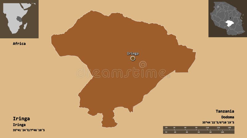 Iringa, Region of Tanzania,. Previews. Pattern Stock Illustration ...