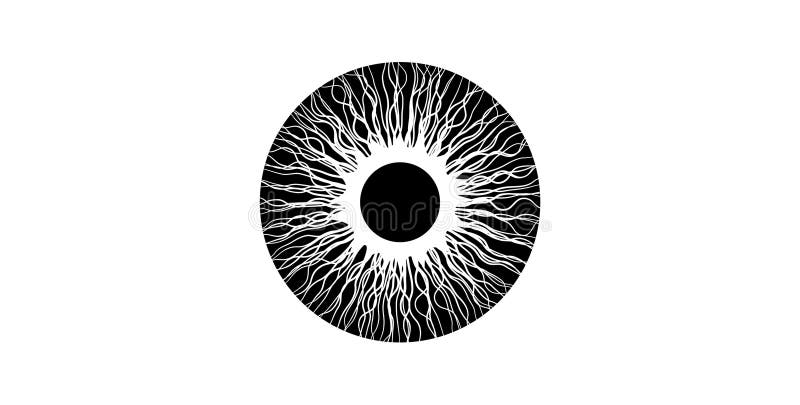 Iris medical poster stock vector. Illustration of anatomy - 324403141