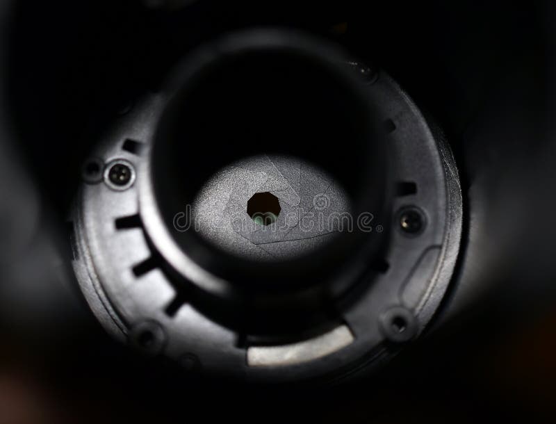An Iris Diaphragm, Aperture Mechanism of Lens Diaphragm Stock Image ...