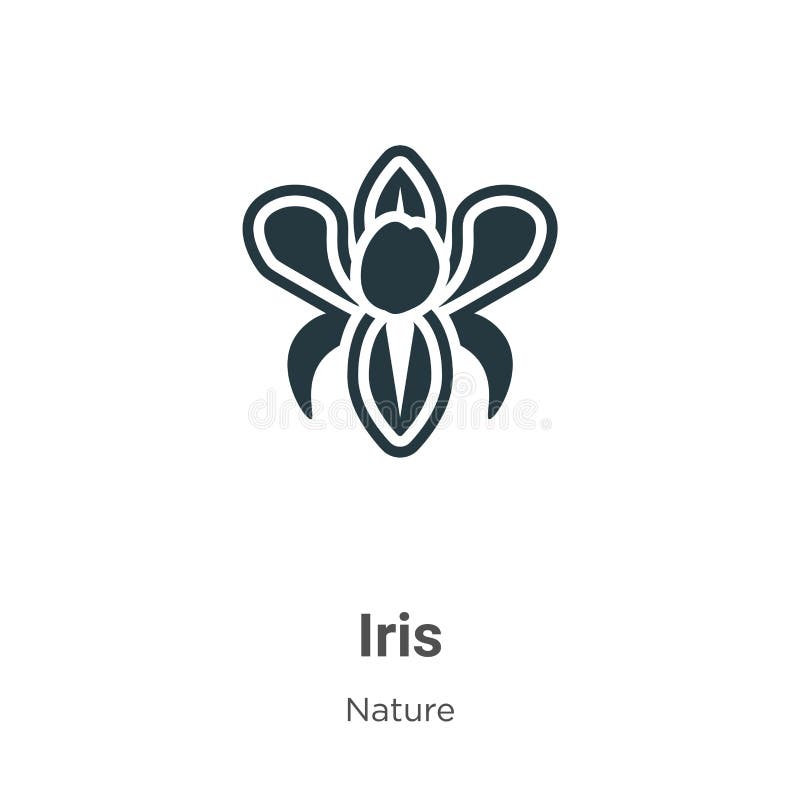 Eye, Pupil, Iris, Vector Symbol Icon Design. Stock Vector ...