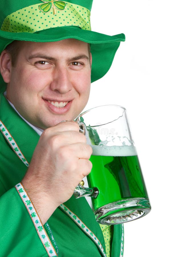 Irischer Biermacher stockfoto. Bild von patrick, glück - 13092282