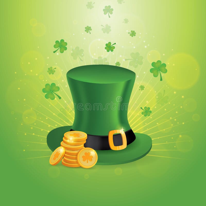 Irish Background Design. Vector Illustration Decorative Design Stock ...