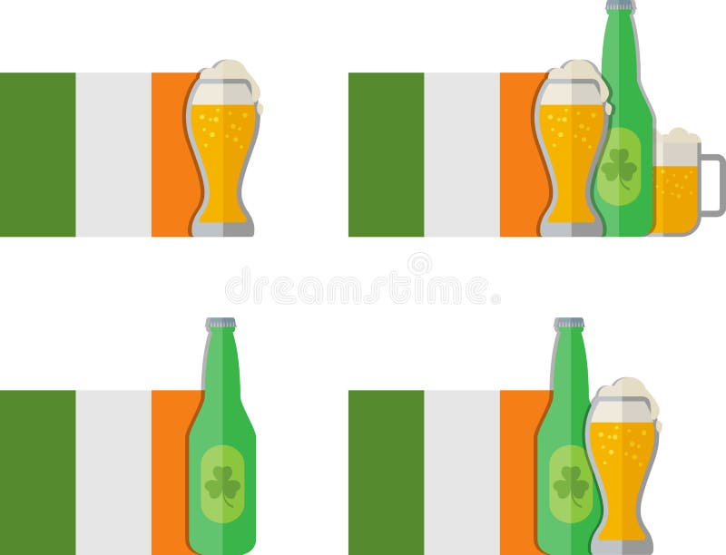 Irish beer icon stock vector. Illustration of festive - 67137333