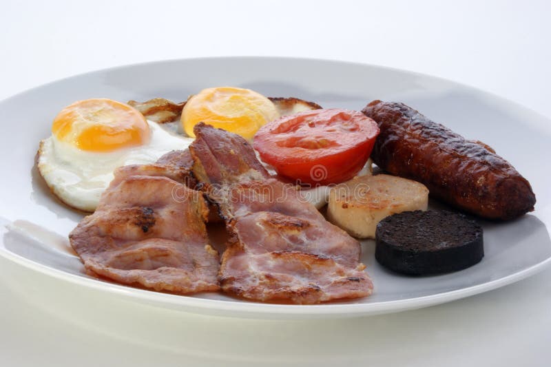 Irish breakfast stock image. Image of bacon, rashers - 11935307