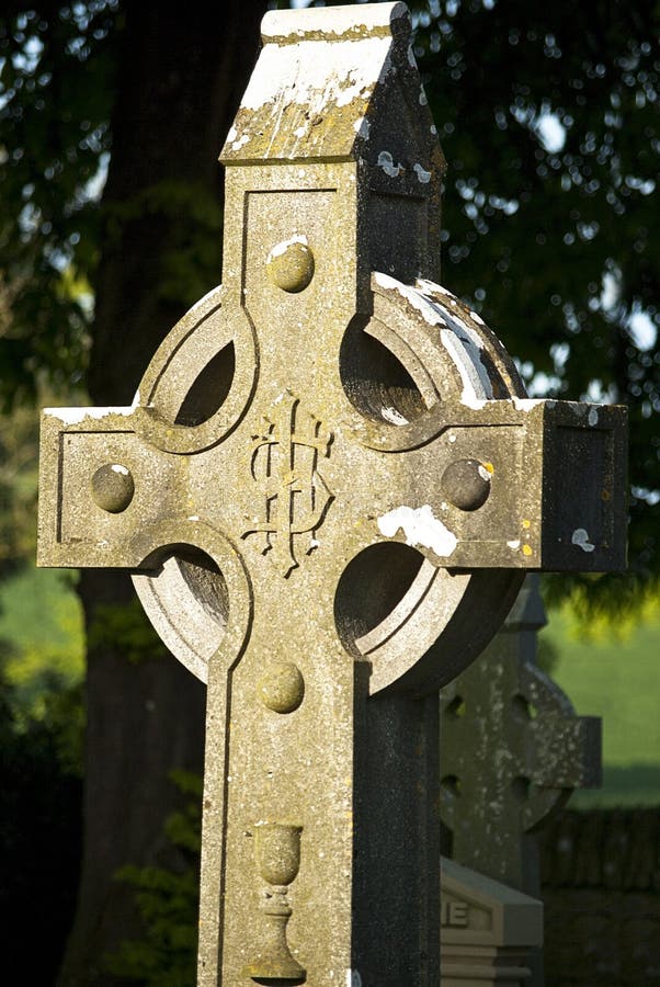 Irish Celtic Cross stock photo. Image of cross, history - 20334404